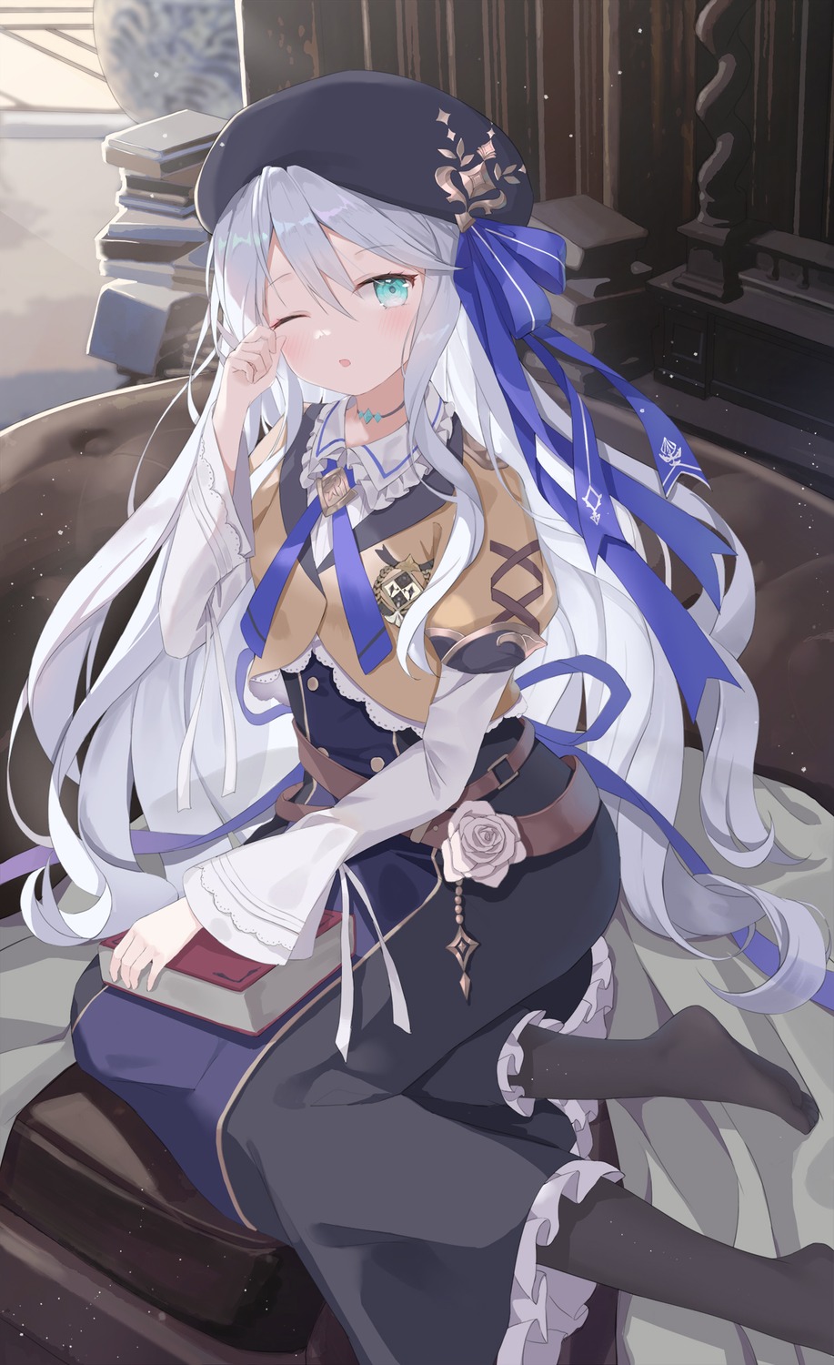 serika shadowverse pantyhose uniform | #1113248 | yande.re